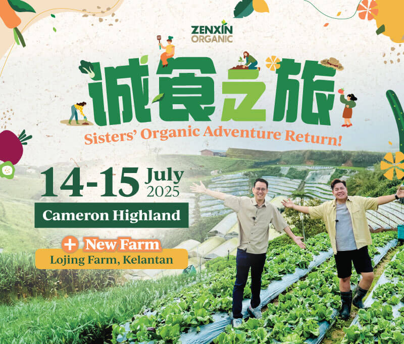 Cameron Highland Organic Farm Trip - ZENXIN ORGANIC