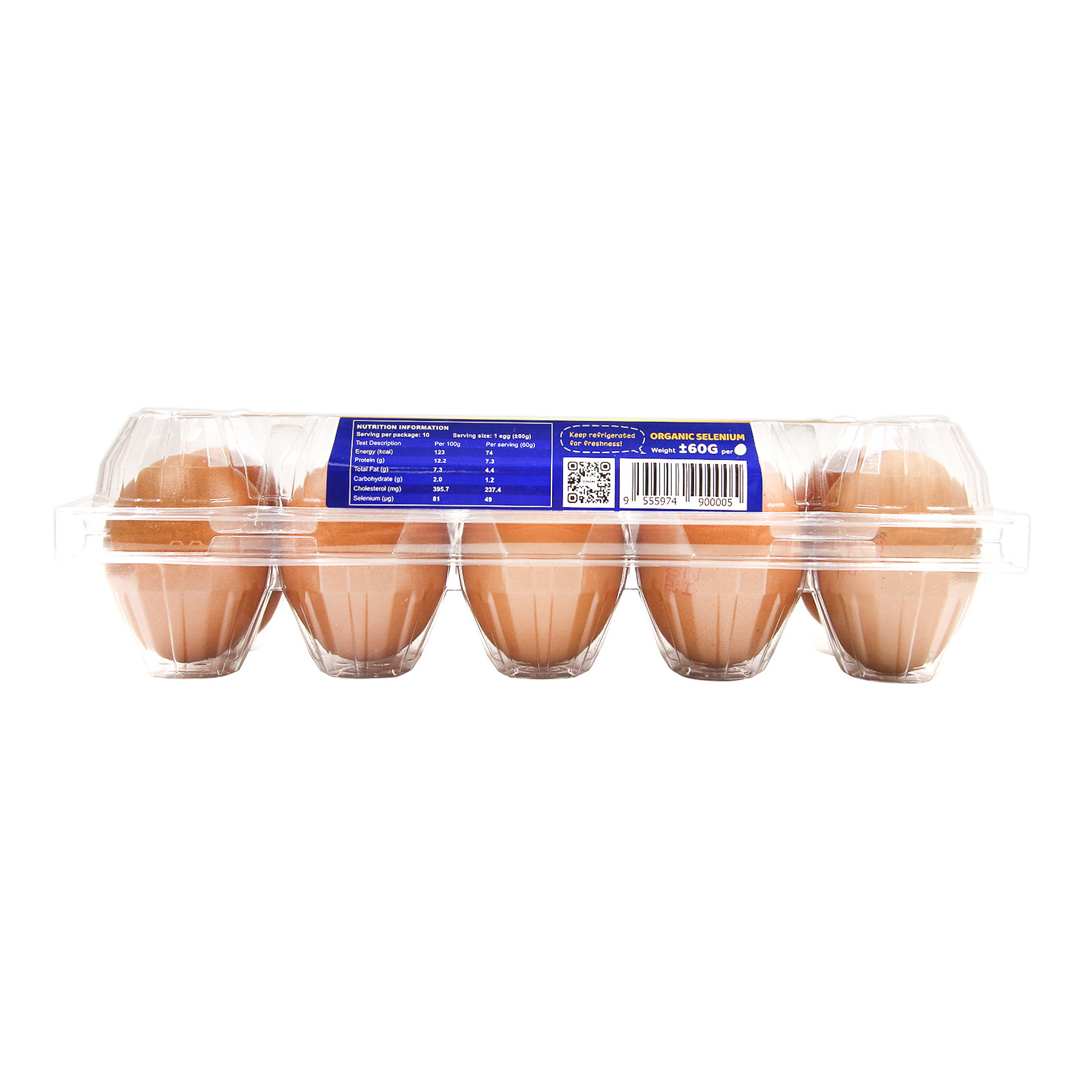 Antibiotic Free Eggs (Selenium Enriched) 10pcs/pack - ZENXIN ORGANIC