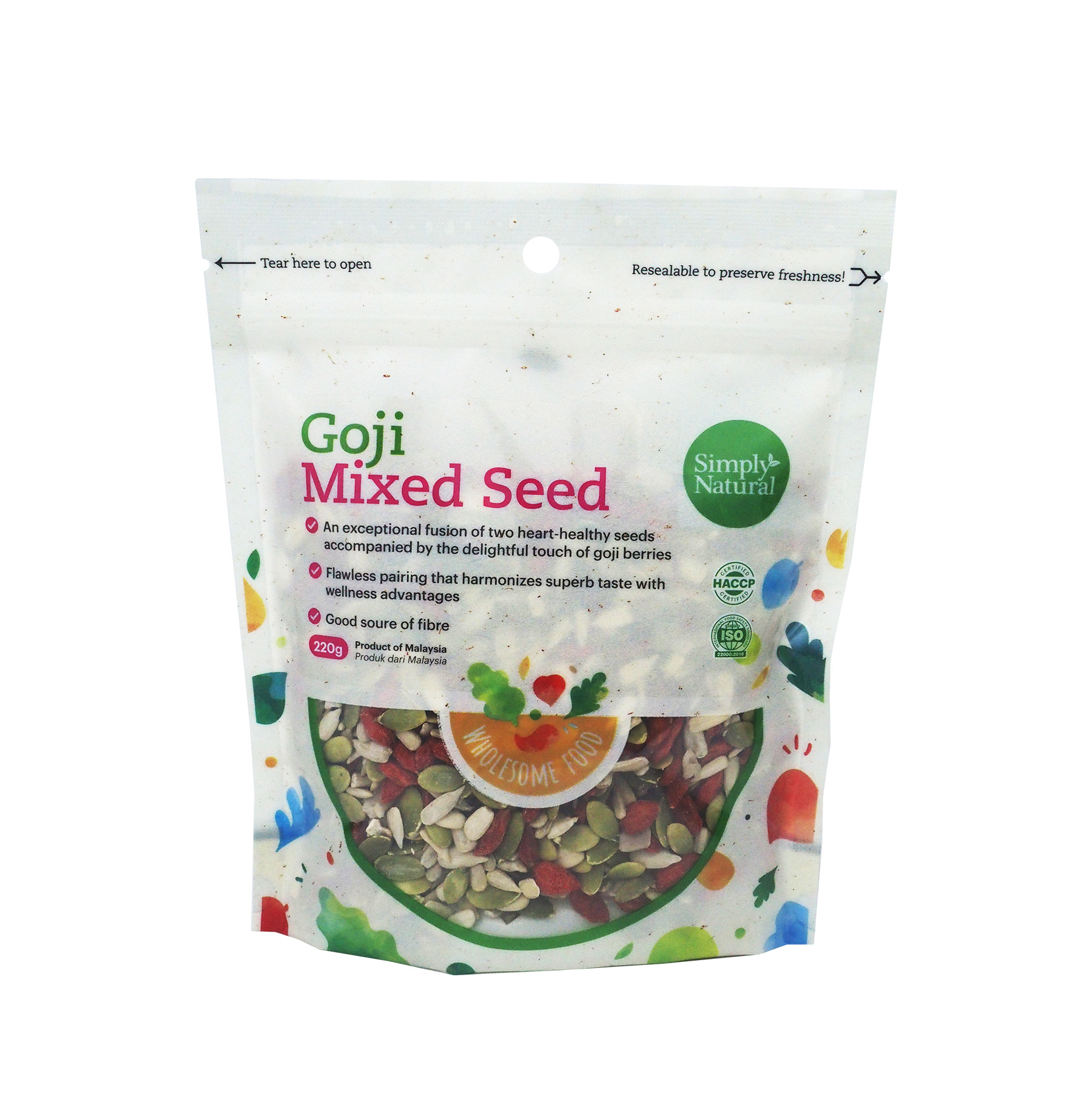 Goji Mixed Seeds 220g Malaysia - ZENXIN ORGANIC