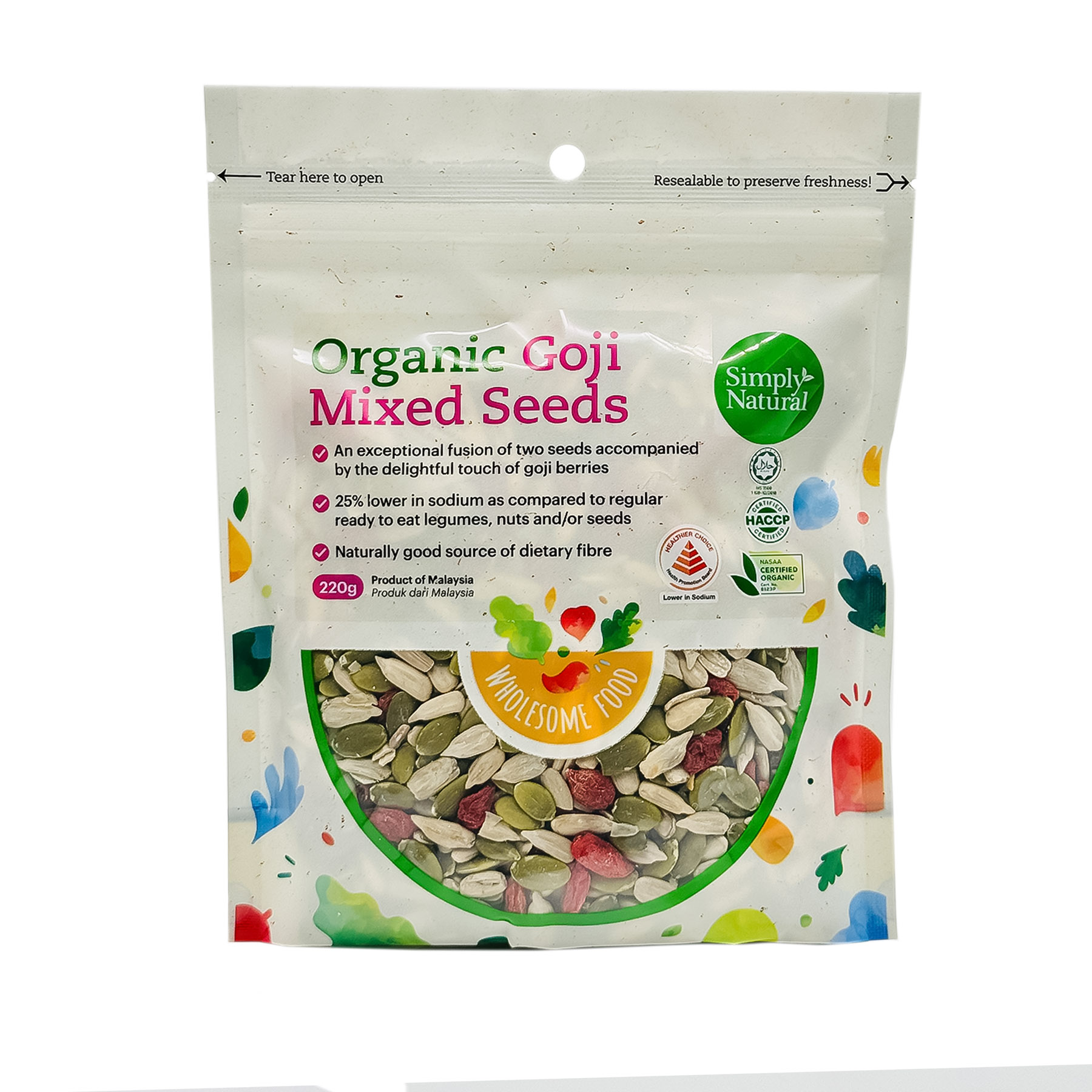 Goji Mixed Seeds 220g Malaysia (Halal) - ZENXIN ORGANIC
