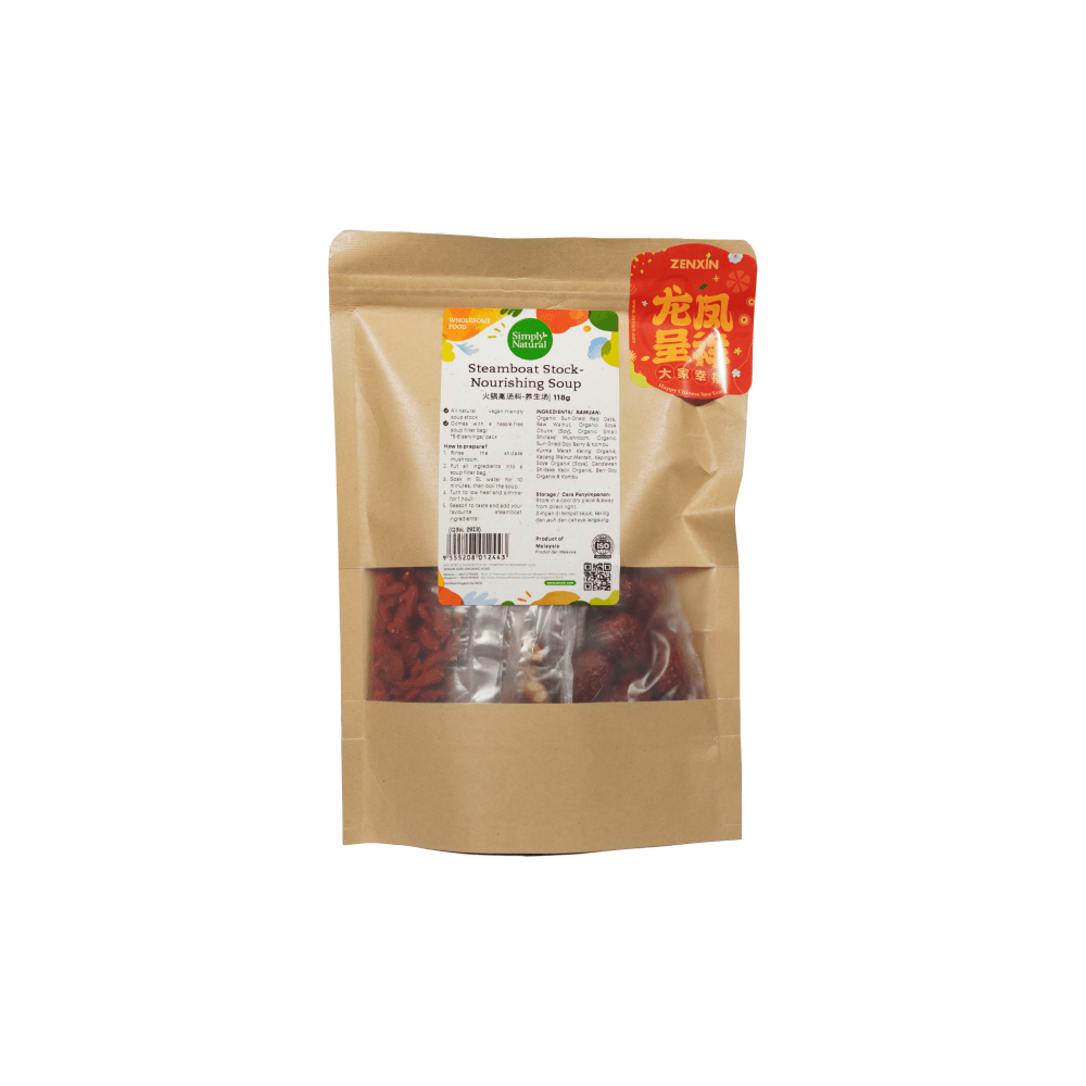 Simply Natural Steamboat Stock Nourish Soup Box MYS EA 118g - ZENXIN ...