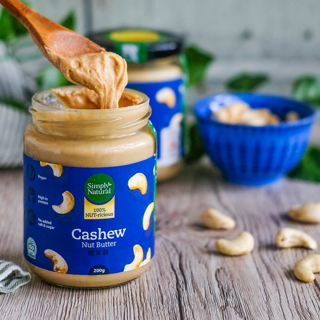 Simply Natural Cashew Nut Butter 200g Malaysia - ZENXIN ORGANIC