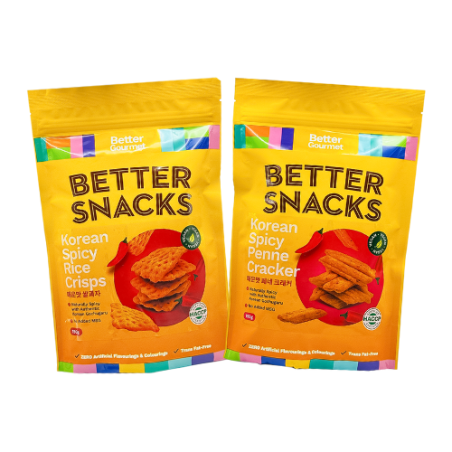 BG Snacks Korean Spicy Crisps/Cracker 150g - ZENXIN ORGANIC